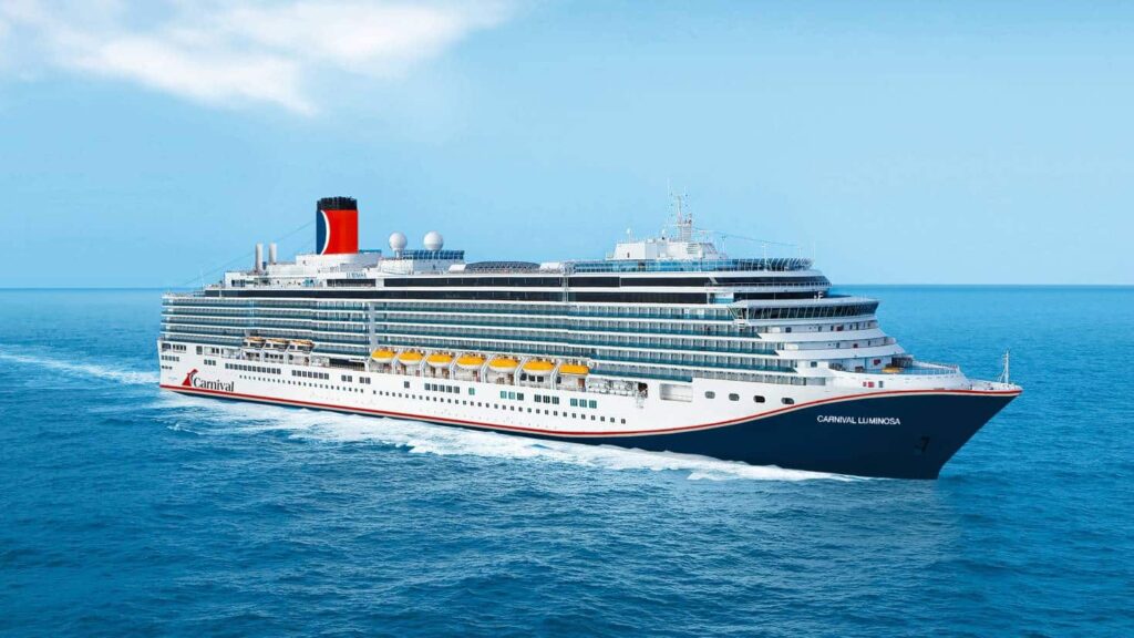 Carnival Luminosa's Itineraries Revealed - Cruise Passenger