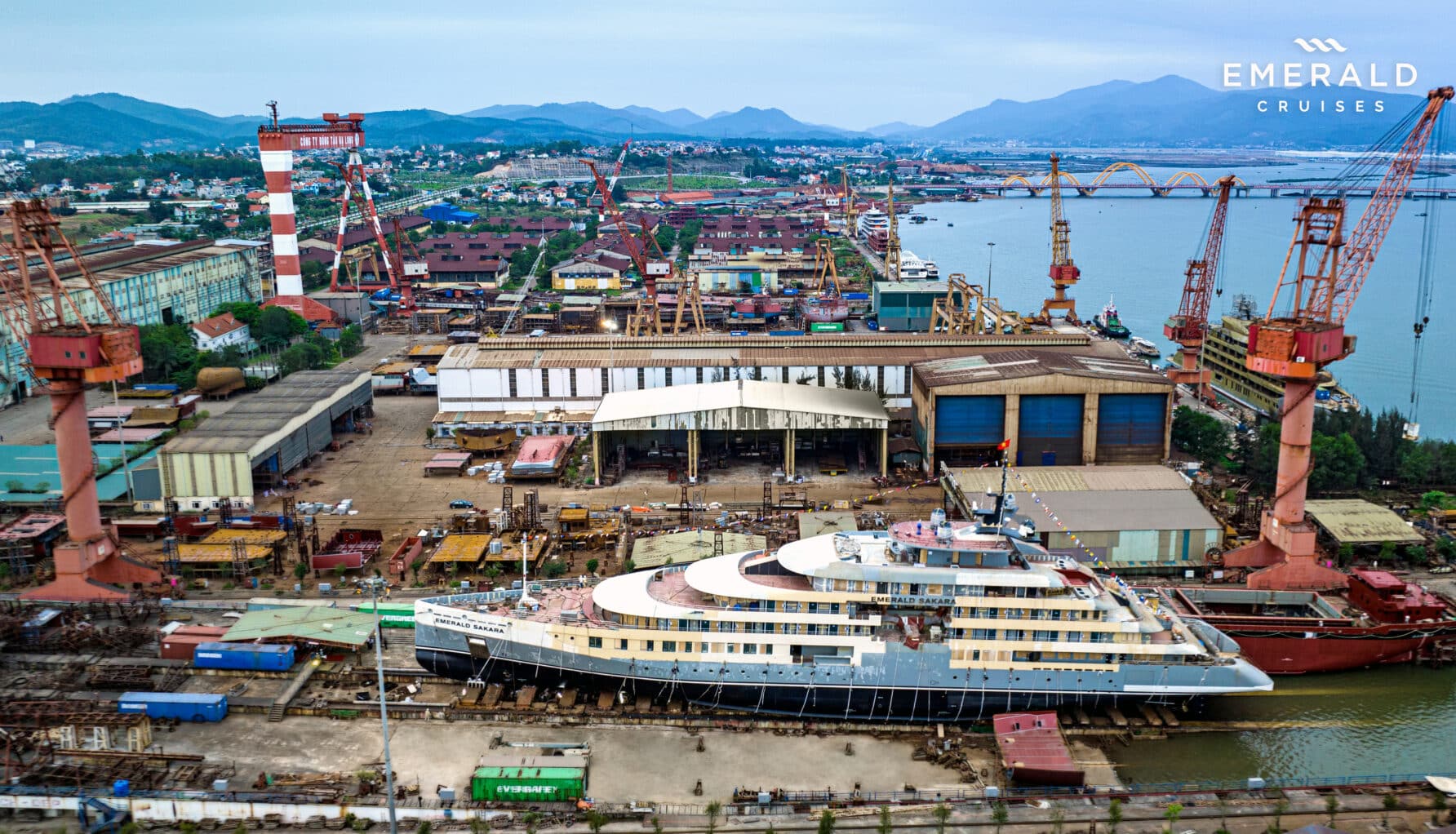 Emerald Floats Out New Luxury Yacht - Cruise Passenger