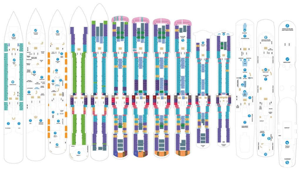 Quantum Of The Seas Ship Guide, Deck Plans, & Photos