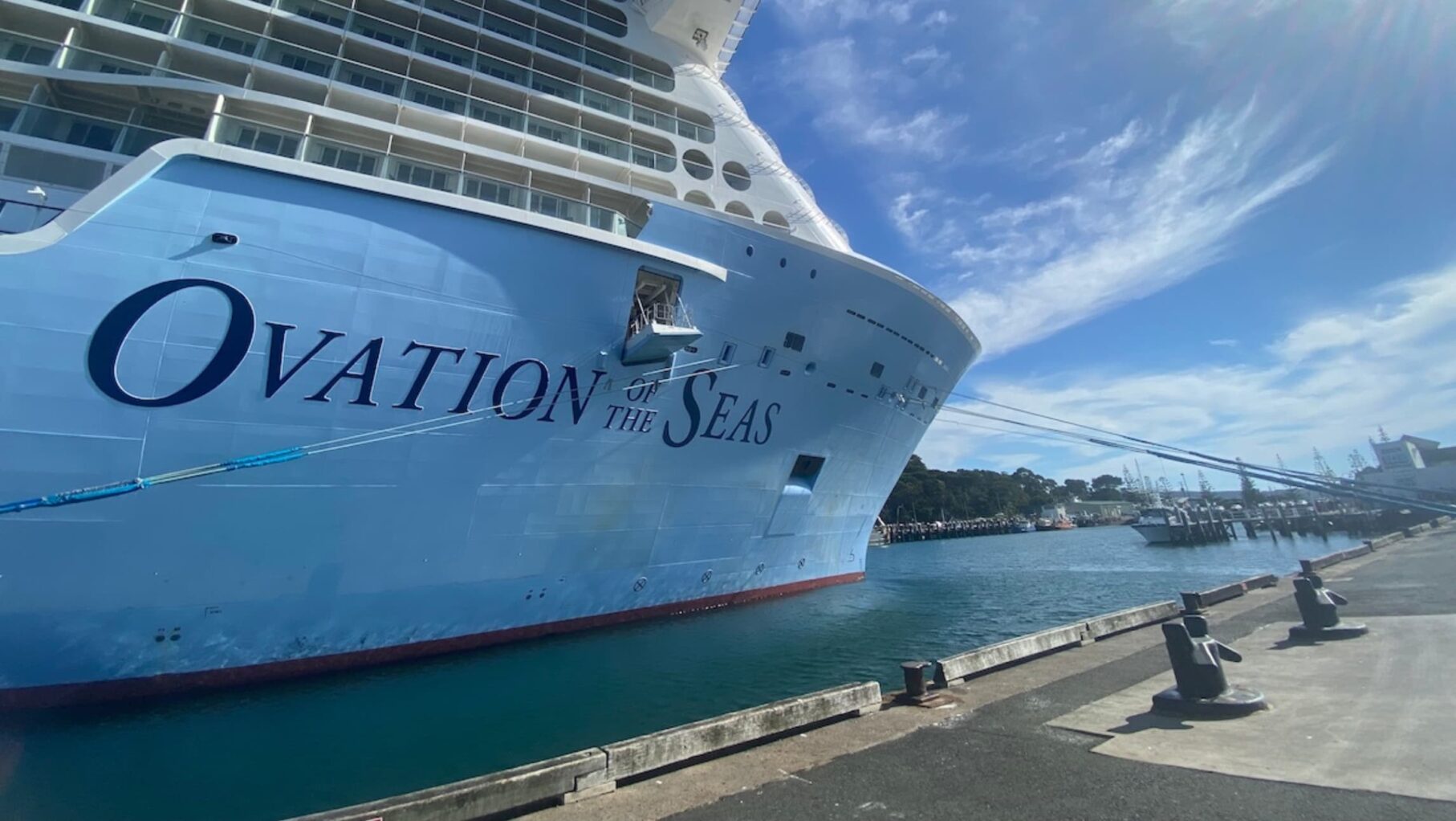 Port Of Eden Welcomes Its Largest Ship, As Ovation Of The Seas Brings ...