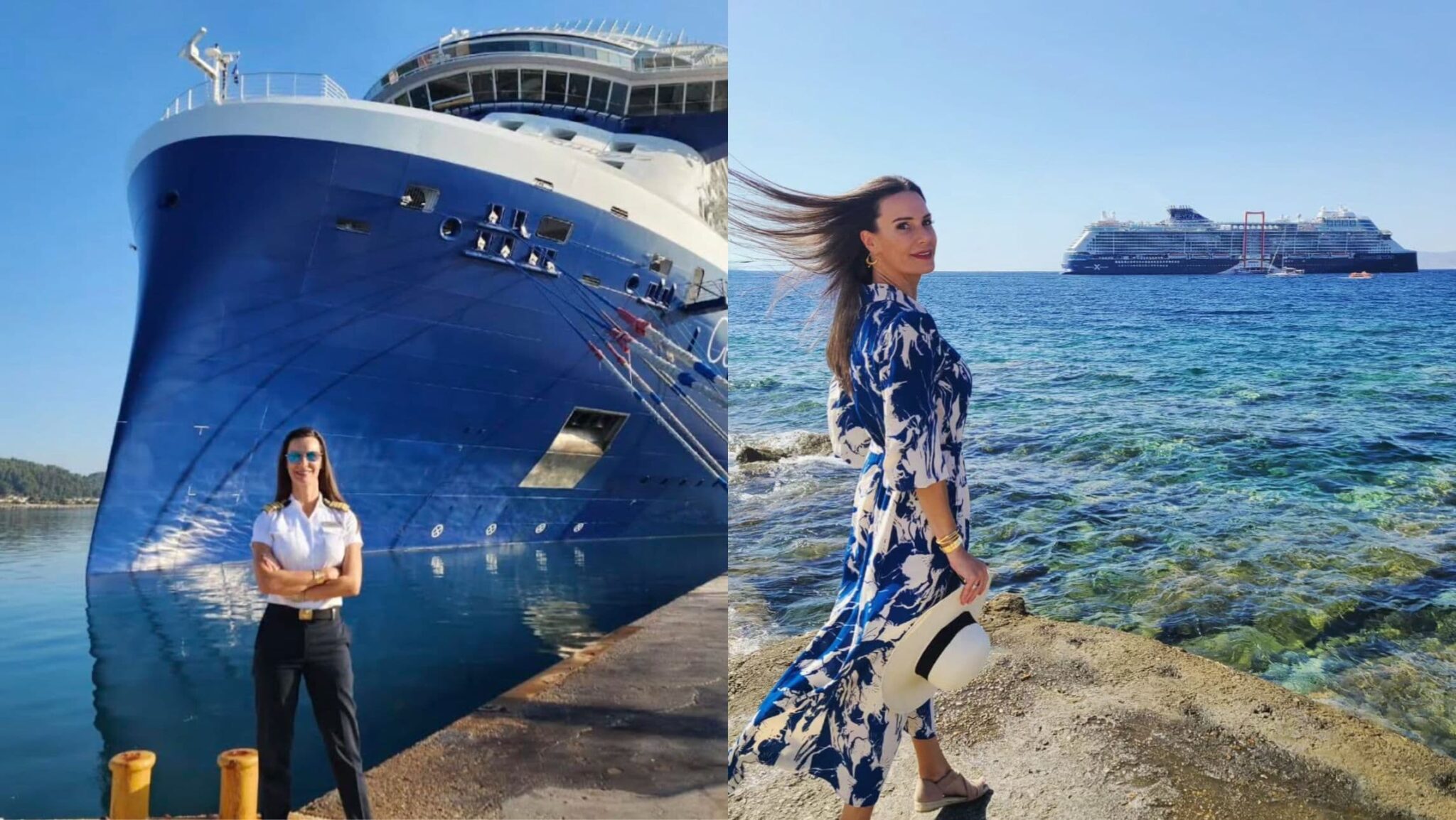 Captain Kate Mccue Bids Farewell To Celebrity - Cruise Passenger