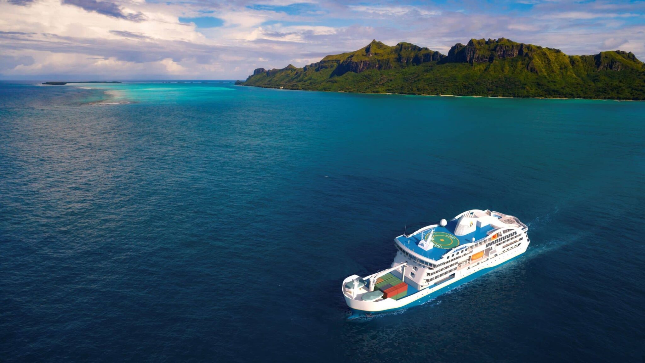 Aranui Cruises' New Cargo-cruise Ship Fusion Will Sail French Polynesia ...